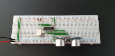 Ultrasonic Distance Sensor with PIC16F630 Microcontroller